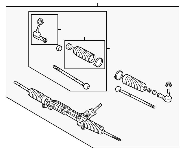 LR080151 - Steering Gear 2009-2016 Land Rover | Land Leaping Genuine ...