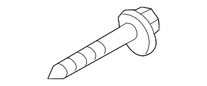 2006-2024 Audi Lower Control Arm Adjust Bolt WHT-000-228 | OEM Parts Online