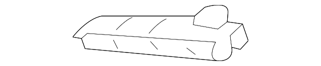 2016-2020 Infiniti Q50 Bumper Cover Stiffener 62228-4GA0B | OEM Parts ...