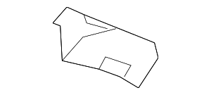 62044-4GA0A (620444ga0a) - 2014-2020 Infiniti Q50 Bumper Cover Side ...