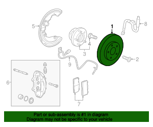 2016-2024 GM Front Disc Brake Rotor 84271643 GM | GMPartsDirect.com