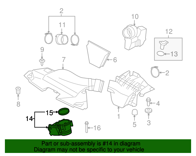 Genuine BMW 13-54-7-556-118 | Throttle Body | FREE Shipping on Most ...