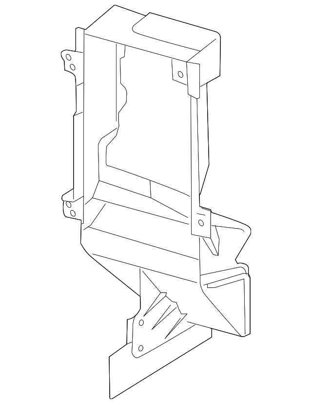 2016-2021 Toyota Land Cruiser Front Duct 32917-60090 | Toyota Parts Center