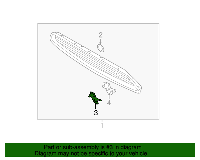 8R3Z-16228-A - Nameplate 2012-2014 Ford Mustang | AutoNation Parts