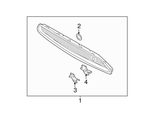 8R3Z-16228-A - Nameplate 2012-2014 Ford Mustang | AutoNation Parts