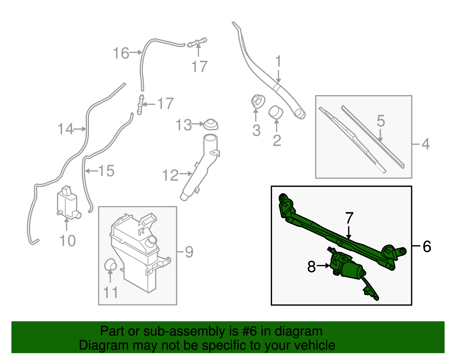 98100-2K000 - Motor & Linkage 2010-2013 Kia Soul | Kia.Parts Store