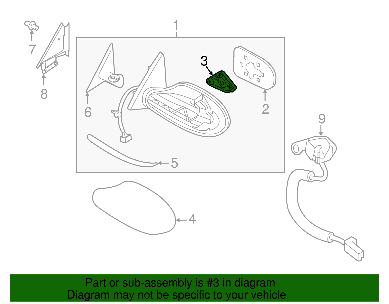 96367-3TH2A - 2013-2019 Nissan - Actuator | Anicra Nissan Parts