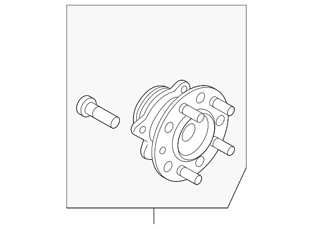 2015-2022 Hyundai Hub & Bearing Assembly 52730-C1100 | OEM Parts Online