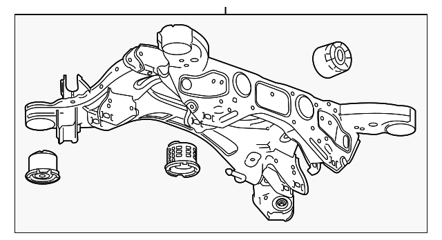 2020 GM Suspension Cross-Member 84350795 | GMPartsDirect.com