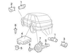 Genuine OEM Control Module Part# LR029704 Fits 2011-2013 Land Rover: Up ...