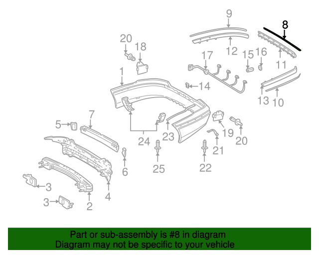 2000-2006 Mercedes-Benz Trim Molding 220-885-00-74 | MB OEM Parts