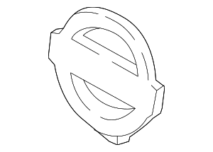 2017-2020 Nissan Armada Emblem Backing Plate 62382-5ZW0B | Temecula ...