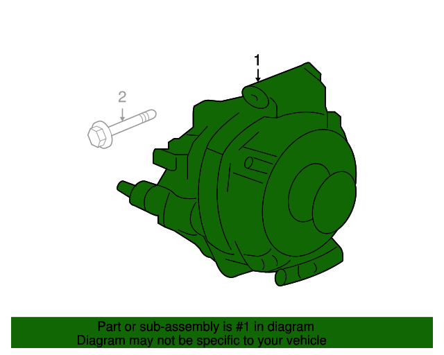 2007-2010 Jeep Alternator 56044380AJ | TascaParts.com