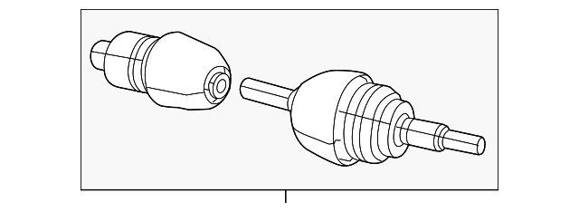 52123702AC - OEM Axle Half Shaft, Right Or Left For 2012-2021 Ram | OEM ...