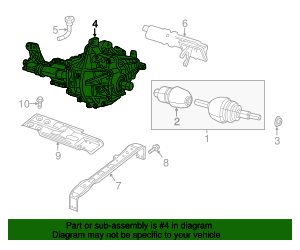 Axle 68257422AG | TascaParts.com