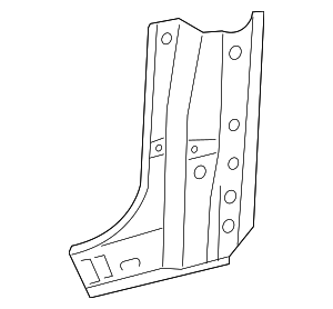 2005-2015 Toyota Tacoma Lock Pillar Reinforced 61528-04040 | Toyota Parts