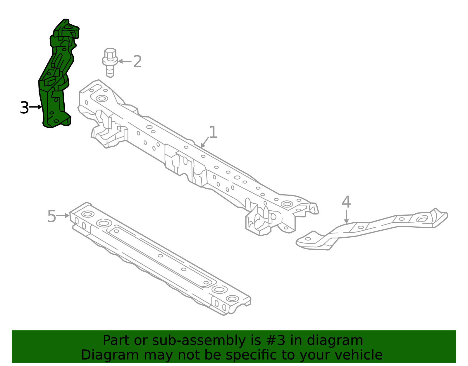 5256C110 - Bracket 2018-2020 Mitsubishi Eclipse Cross | Mitsubishi ...