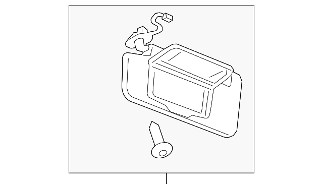 2021-2022 Buick Envision Sun-Visor 84831639 | GMPartsDirect.com