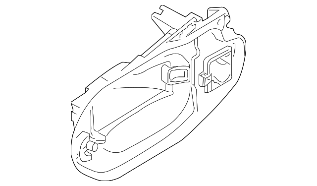 51203449077 - 2004-2010 BMW X3 Carrier (51-20-3-449-077) | BMW of South ...