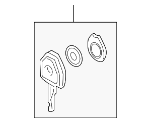 51-21-7-127-047 - Key - 2004-2010 BMW X3 | BMW Parts Exchange