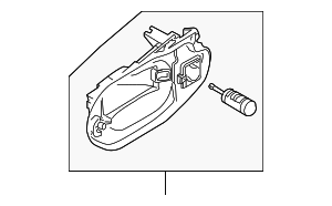 51-21-3-449-075 - Lock Cylinder - 2004-2010 BMW X3 | BMWPartsHub
