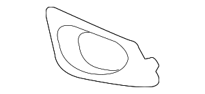 906-885-02-53-9678 - Fog Lamp Bezel 2014-2018 Mercedes-Benz | Mercedes ...