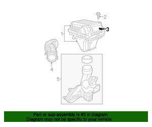 2005-2010 Mopar Air Hose 4892336AA | TascaParts.com