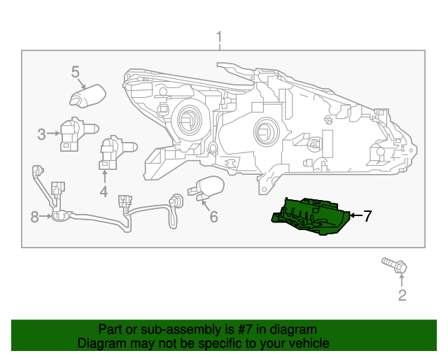 26092-9HS0A - Bracket - 2016-2018 Nissan Altima | World OEM Parts Nissan