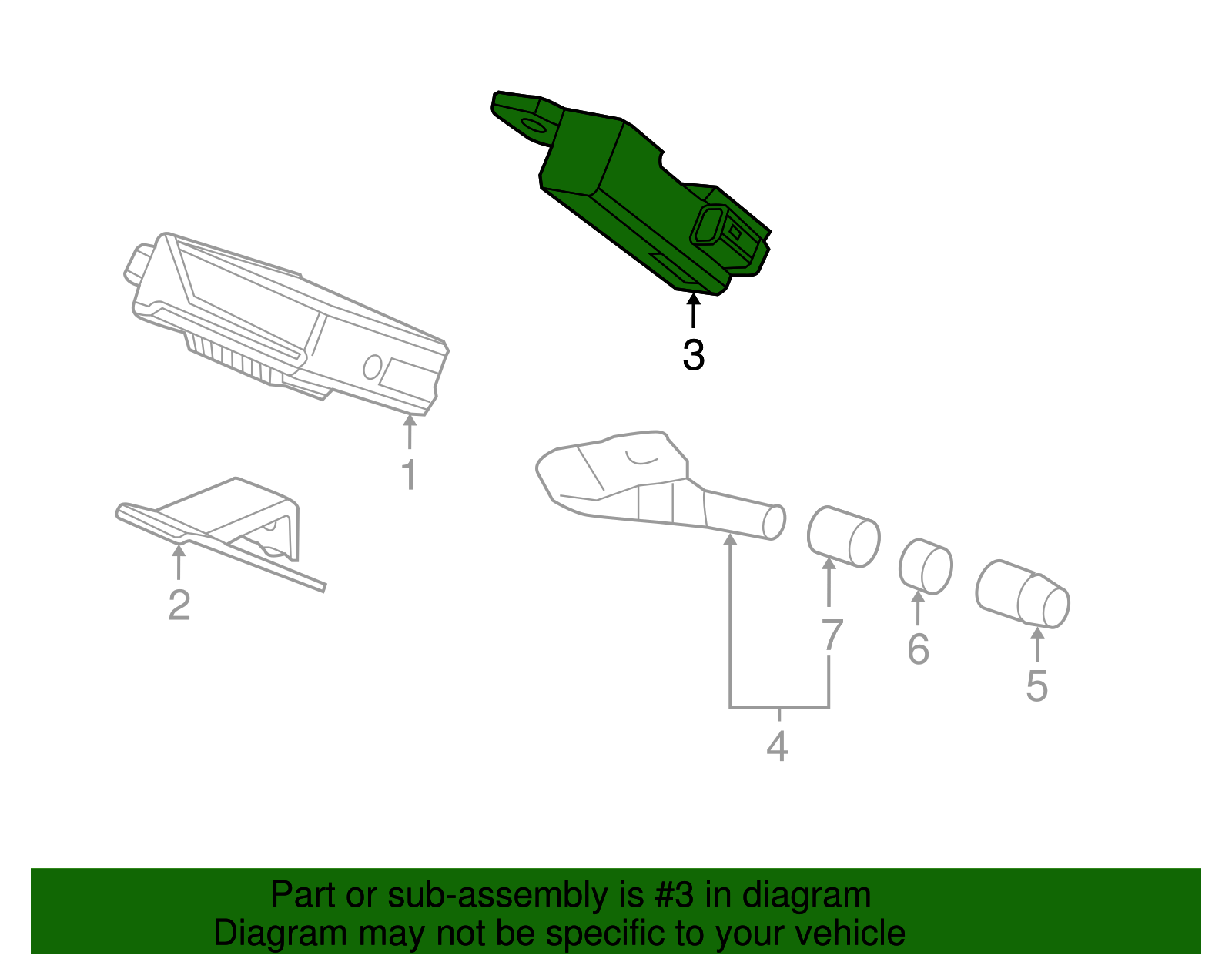 2013-2015 Acura RDX Sensor Assembly, Initiator BACKORDERED NO ETA 39360 ...