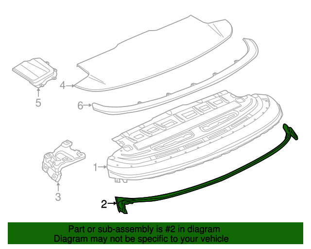 51767295228 - 2014-2020 BMW Sealing Strip (51-76-7-295-228) | BMW of ...