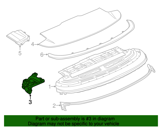 54-37-7-312-862 - Mounting element including spacers 2014-2020 BMW ...