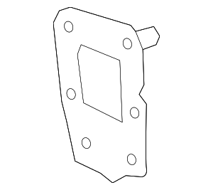 2018-2024 GM Body Rear Bumper Impact Bar Anchor Plate 84152888 GM ...