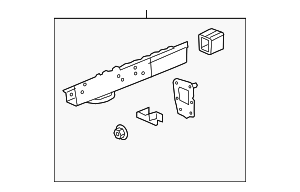 2018-2024 GM Driver Side Underbody Rear Side Rail 84242579 GM ...