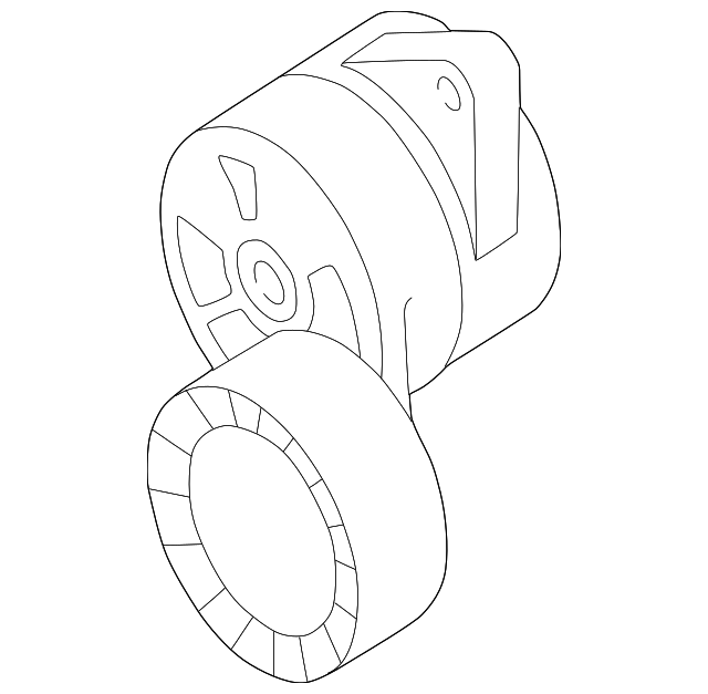 11281433571 - 1999-2008 BMW Serpentine Tensioner (11-28-1-433-571 ...