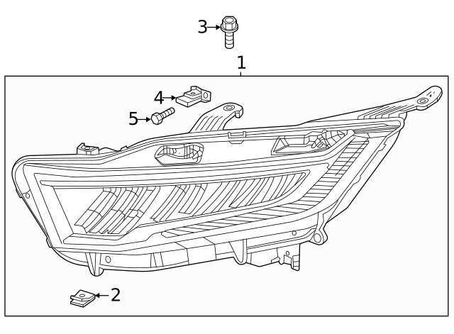 33150-THR-A42 - Headlamp Assembly 2024 Honda Odyssey | Honda Parts Online