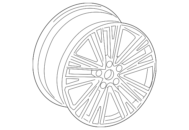 2019-2024 Audi A6 Quattro Wheel, Alloy 4K0-601-025-J | Audi Midwest