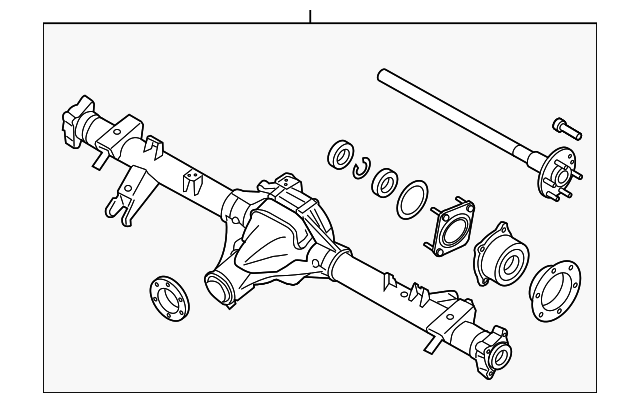 Axle Housing - Nissan (43003-EA002)