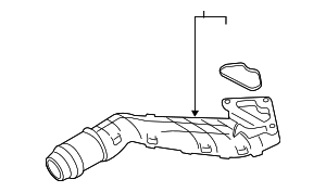 2022-2023 Subaru Inlet Duct 14459AA782 | TascaParts.com