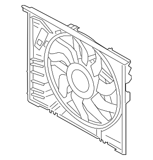 17-42-8-666-817 - 2019-2024 BMW - Fan Assembly | BMWPartsHub