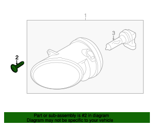 WHT-005-764 - Bumper Cover Support Rail Bolt 2012-2023 Audi | Euro ...