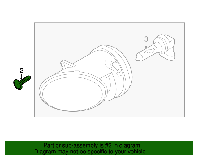 2012-2024 Audi Center Grille Mount Bolt WHT-005-764 | Genuine Audi Parts