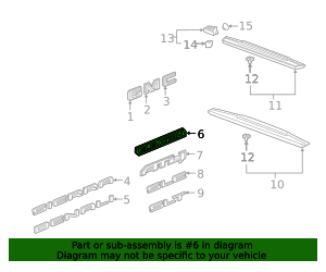 2019-2024 GMC Emblem (ELEVATION) 84682639 GM | GMPartsDirect.com
