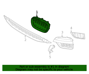 Genuine BMW 51-13-7-464-922 | G01 X3, G02 X4 Cerium Grey Kidney Grille ...