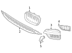 51118099782 - 2019-2021 BMW X4 Outer Grille (51-11-8-099-782) | BMW of ...