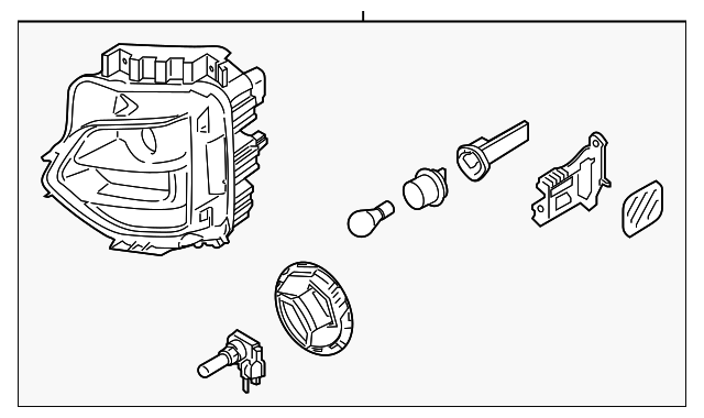 2019-2020 Hyundai Santa Fe Composite Assembly 92101-S2100 | OEM Parts ...