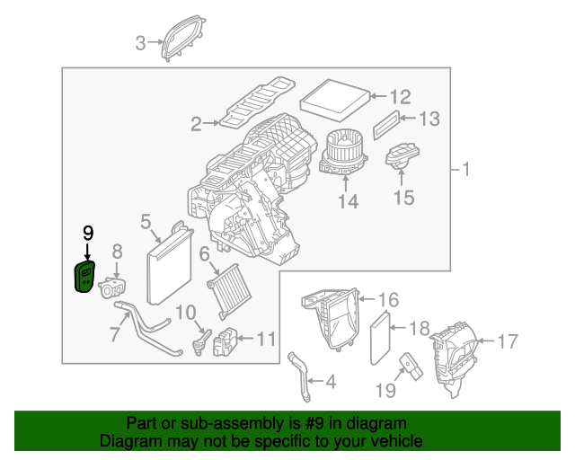 166-835-03-98-64 - A/C Expansion Valve Seal 2012-2019 Mercedes-Benz ...