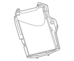 2023-2024 Chevrolet Corvette Duct 84657667 | TascaParts.com
