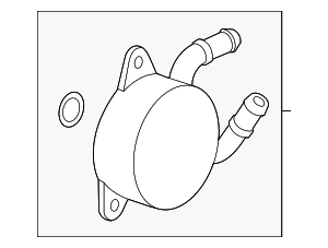 2012-2015 Scion iQ Oil Cooler 33490-74010 | Toyota Parts Center