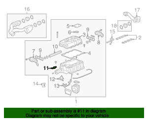 1985-2009 GM Air Cleaner Temperature Sensor 25036751 | TascaParts.com