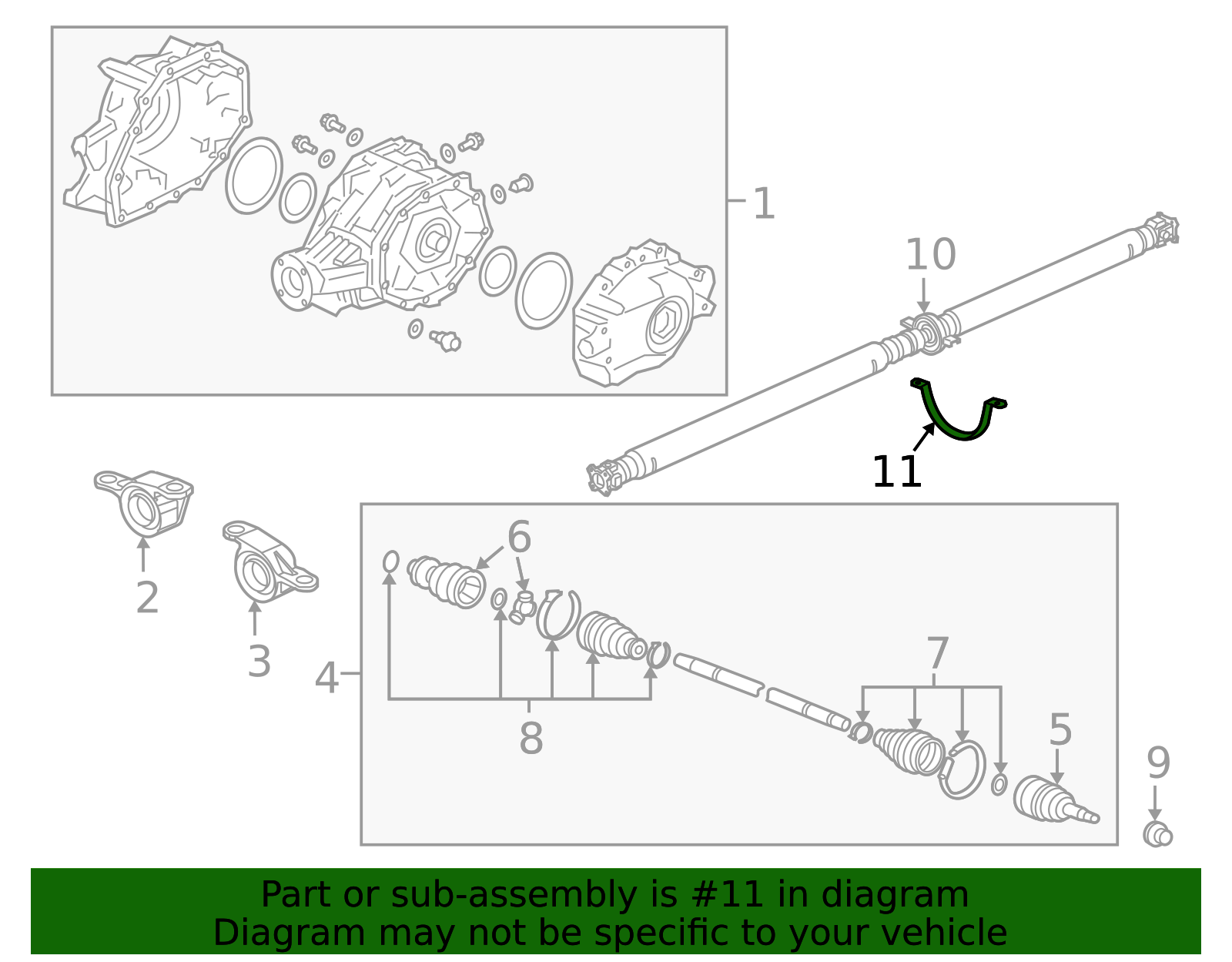 OEM 2019-2025 Honda Passport Drive Shaft Protector 40540-TZ6-A00 ...